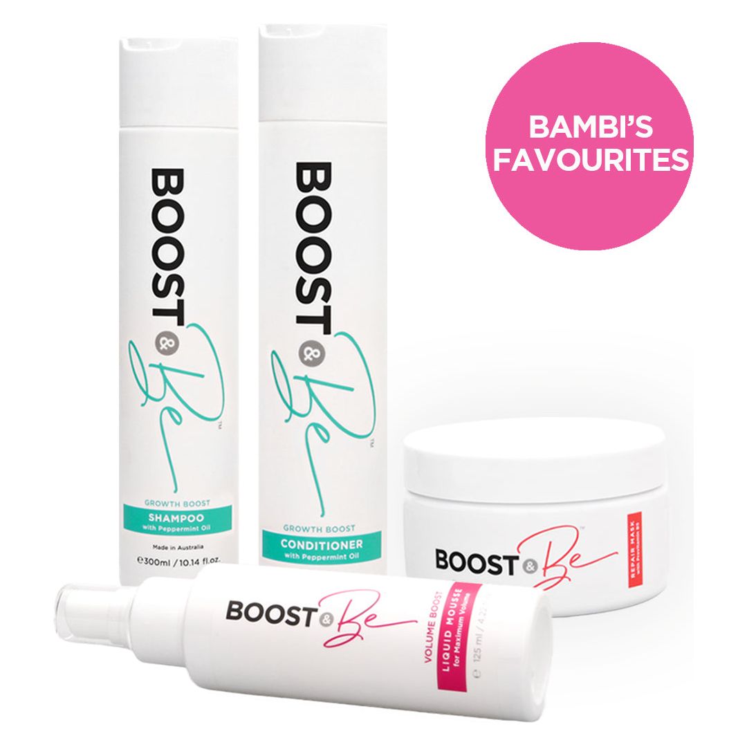 Hair Growth Shampoo and Conditioner | Boost & Be